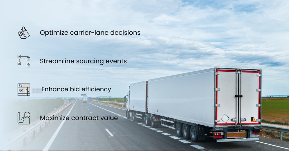 Top 5 use-cases for autonomous freight sourcing and procurement