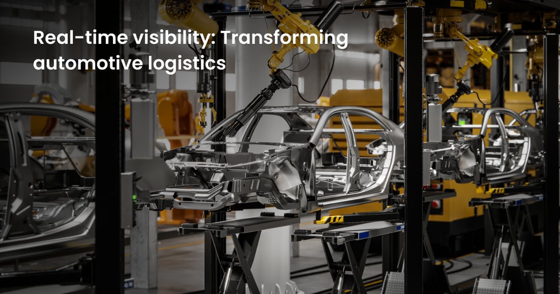 Real-time visibility: For an efficient auto supply chain management