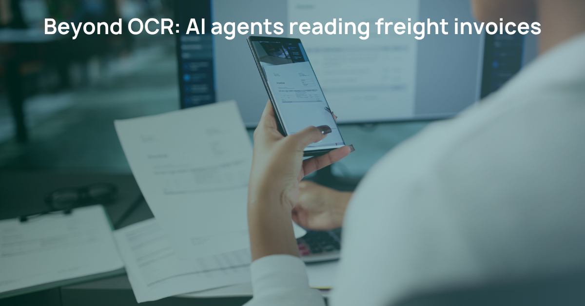 Beyond OCR: How AI Agents Actually Read and Understand Freight Invoices